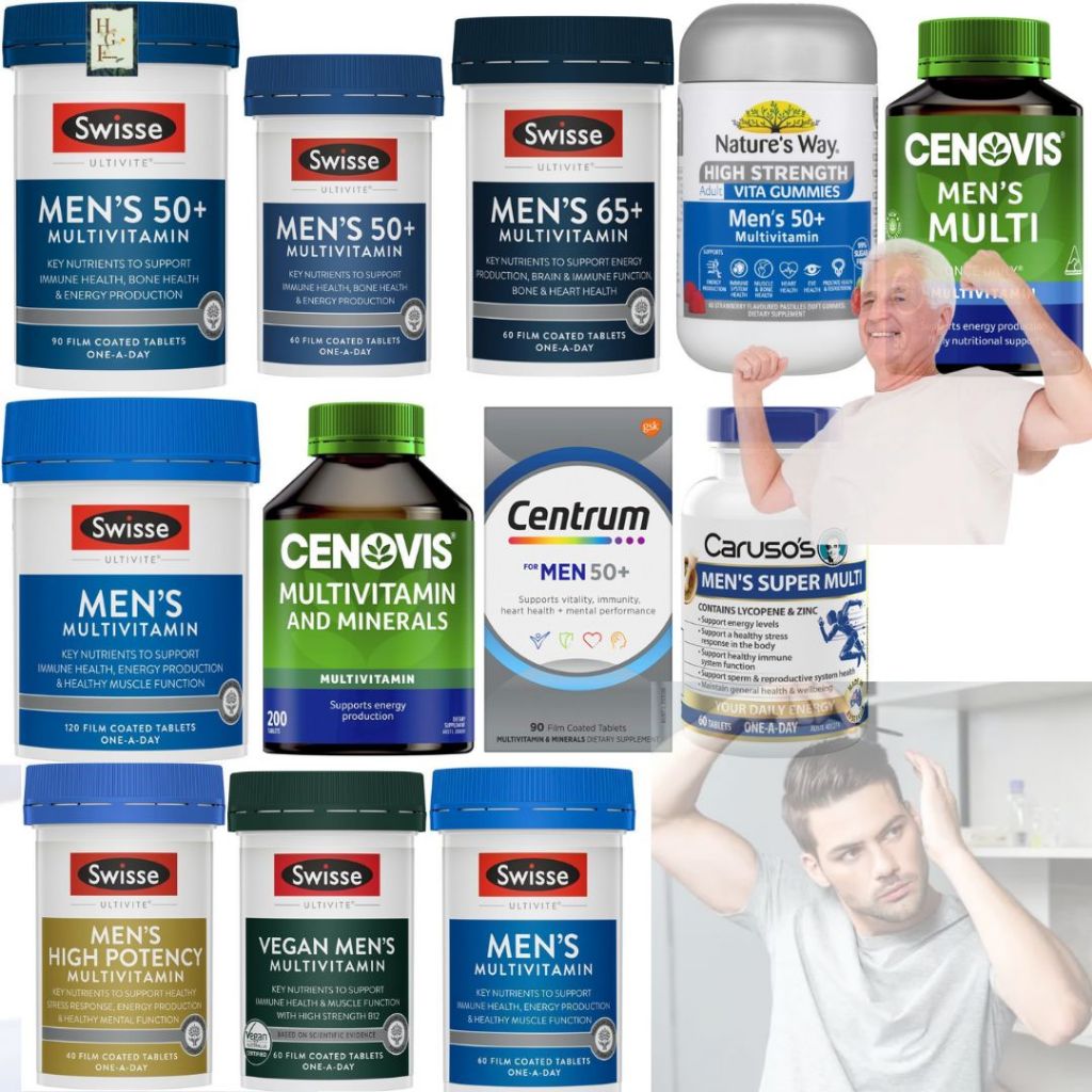 Jual swisse men high potency multivitamin 40 tablet | Shopee Indonesia