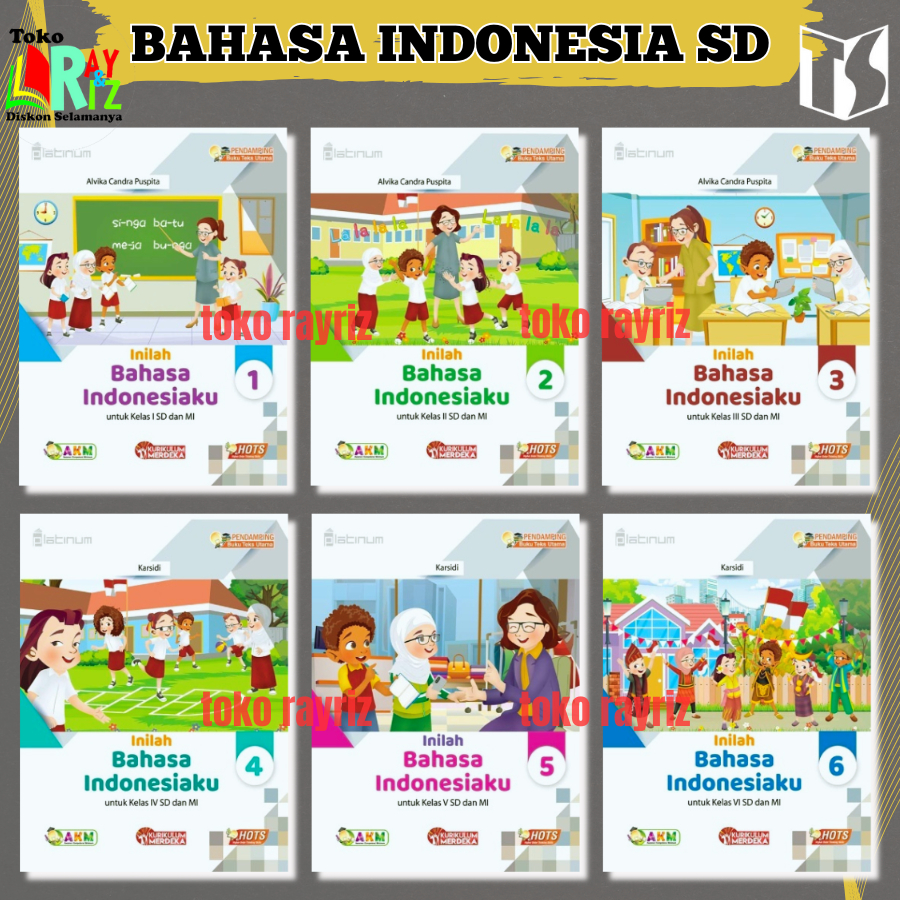 Jual Buku PLATINUM Tiga Serangkai Bahasa Indonesia SD / MI Kelas 1 2 3 4 5 6 Bahasa Indonesiaku ...