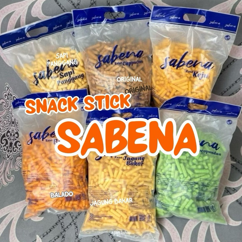 Jual SABENA STICK [360] / SNACK JAJANAN CEMILAN JADUL / AGAM BSHOP ...