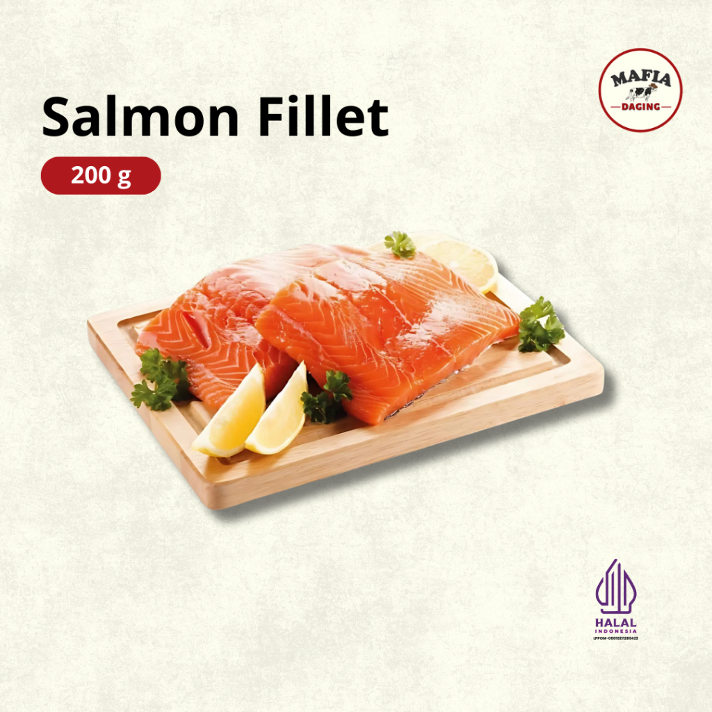 Jual Norwegian Salmon Fillet Premium Cut 200g | Shopee Indonesia