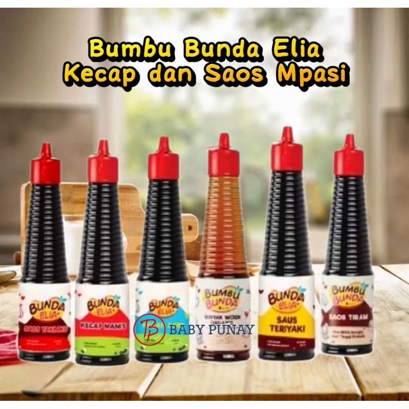 Jual BUMBU BUNDA SAOS TIRAM MINYAK WIJEN KECAP ASIN KECAP MANIS ORGANIK ...