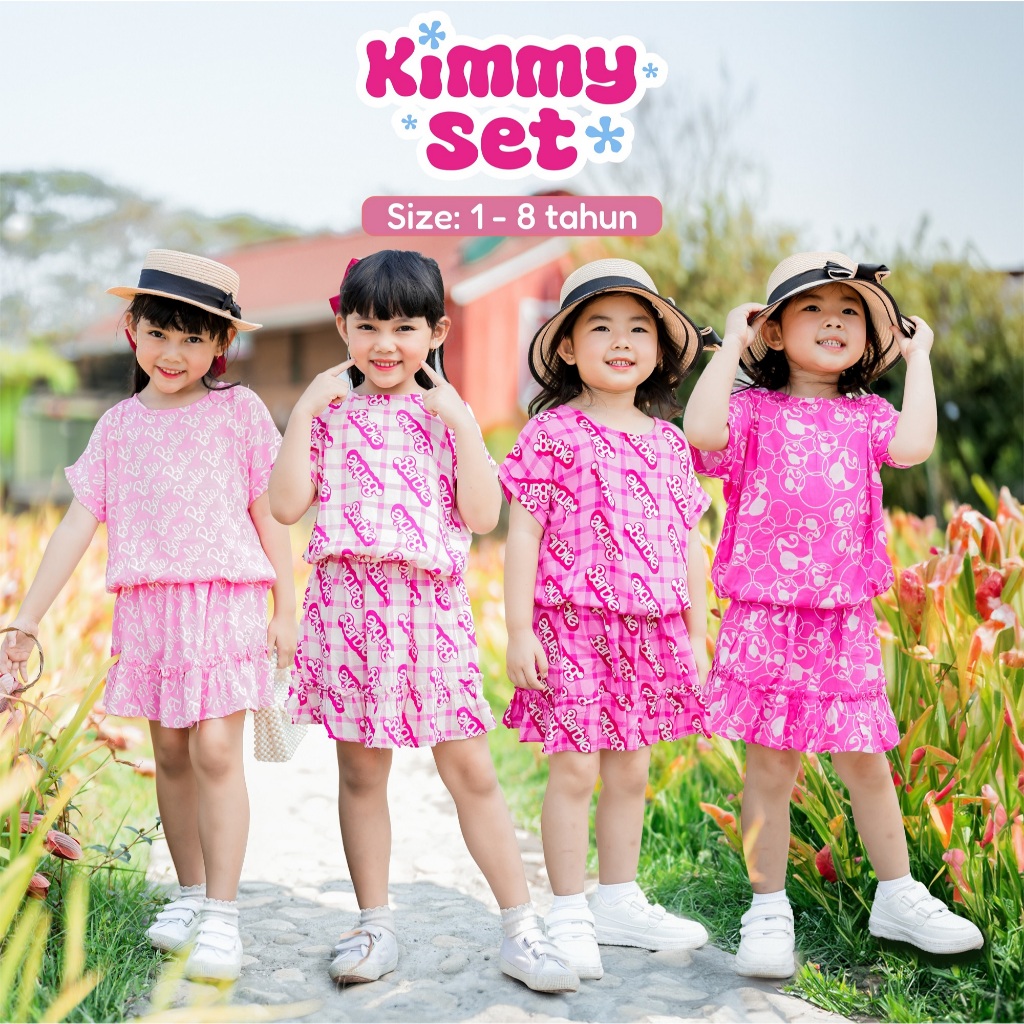 Jual Kimmy Oneset - Baju Setelan Anak Perempuan - Rayon 1-8 Tahun ...
