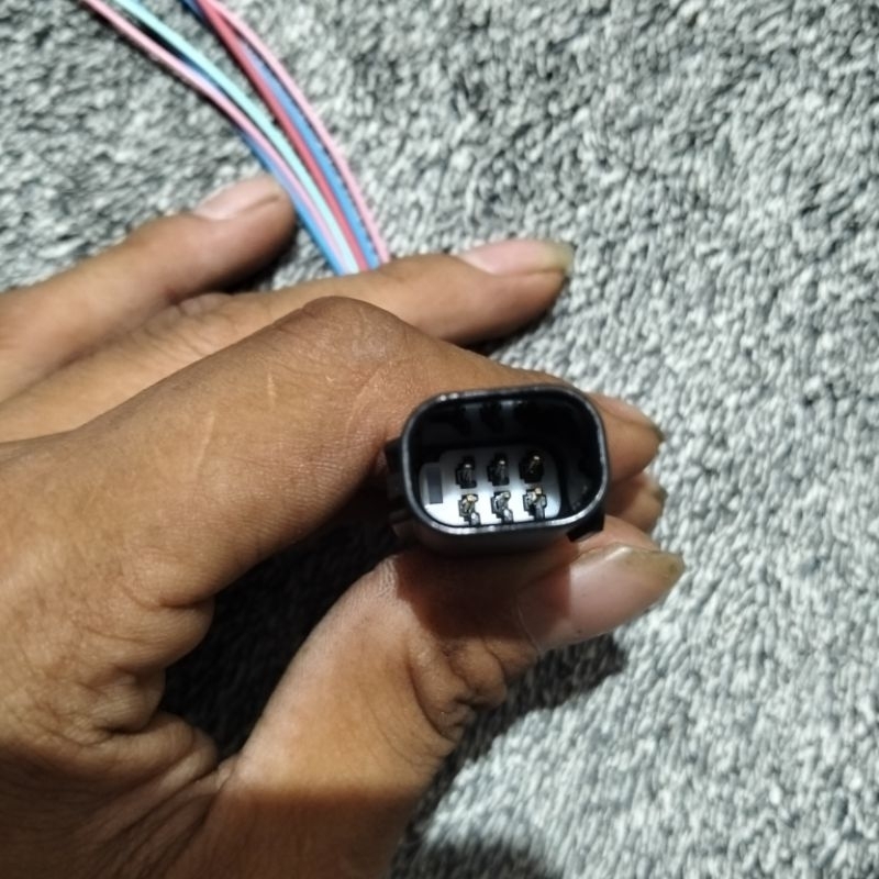 Jual Soket Kabel Sensor CKP Yamaha Nmx Aerox Lexy Pin 6 (Soket Cowok ...