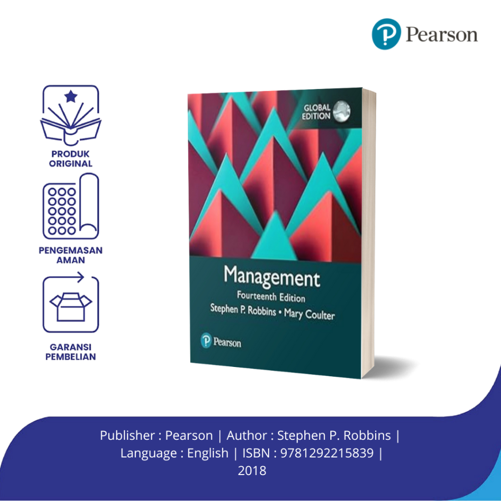 Jual Pearson - Management 14ED Global Edition - Stephen Robbins ...