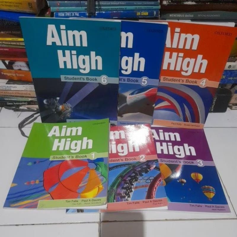 Jual Buku Aim high 1.2.3.4.5.6 Baru original | Shopee Indonesia