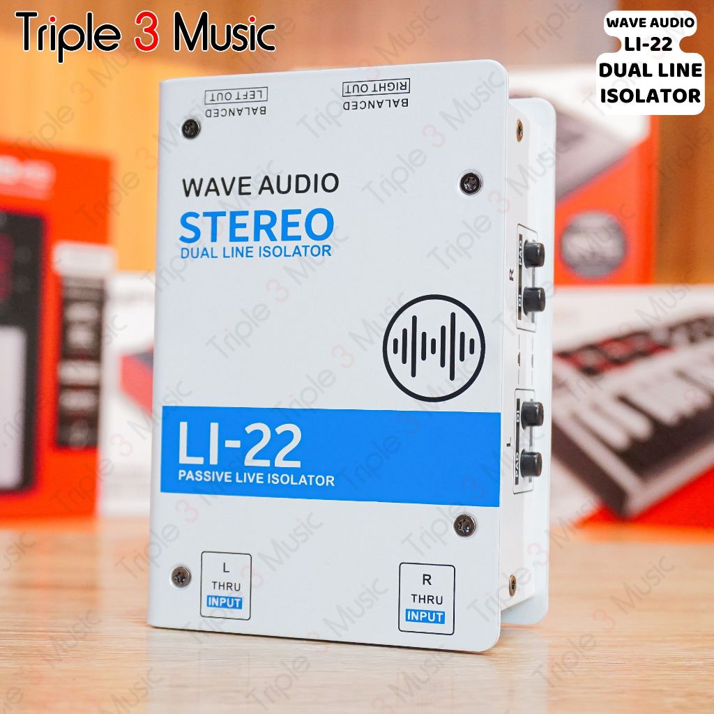 Jual WAVE LI22 LI 22 LI-22 LINE ISOLATOR 2 channel Stereo | Shopee Indonesia