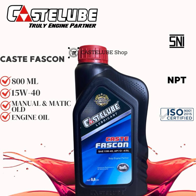 Jual Castelube Fascon 15W-40 800ml | Shopee Indonesia