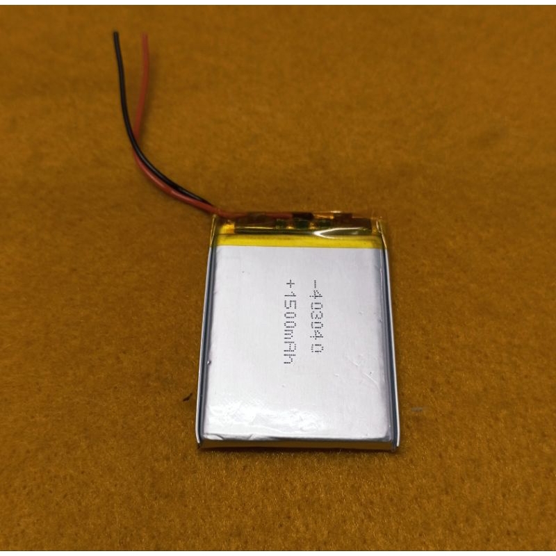 Jual Baterai Lithium-ion Polymer LiPo 3,7V 1500Mah 403040 | Shopee ...