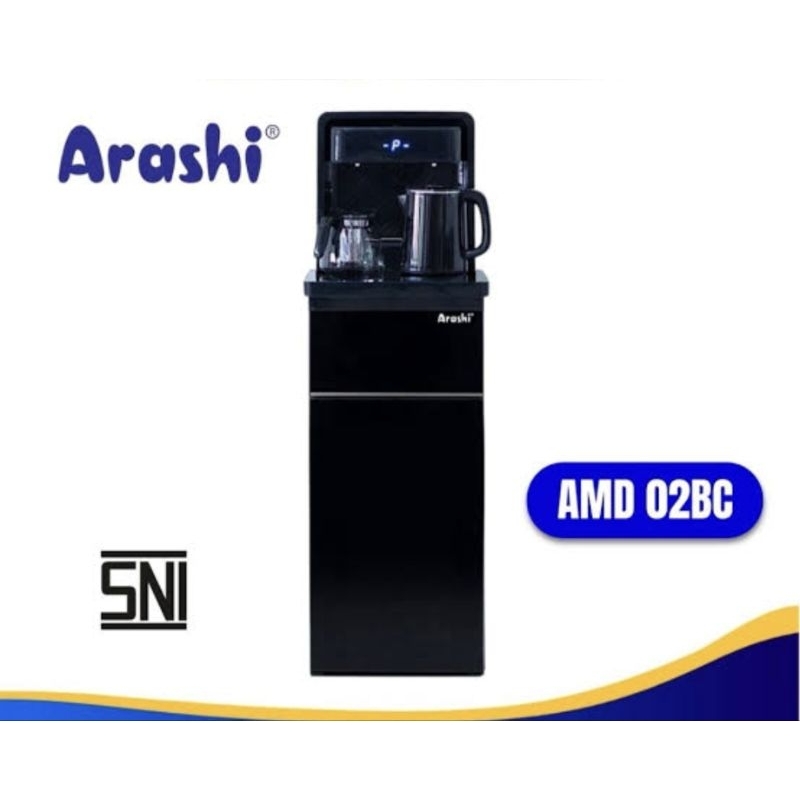 Jual ARASHI DISPENSER AMD 01/ AMD 02 BLACK | Shopee Indonesia