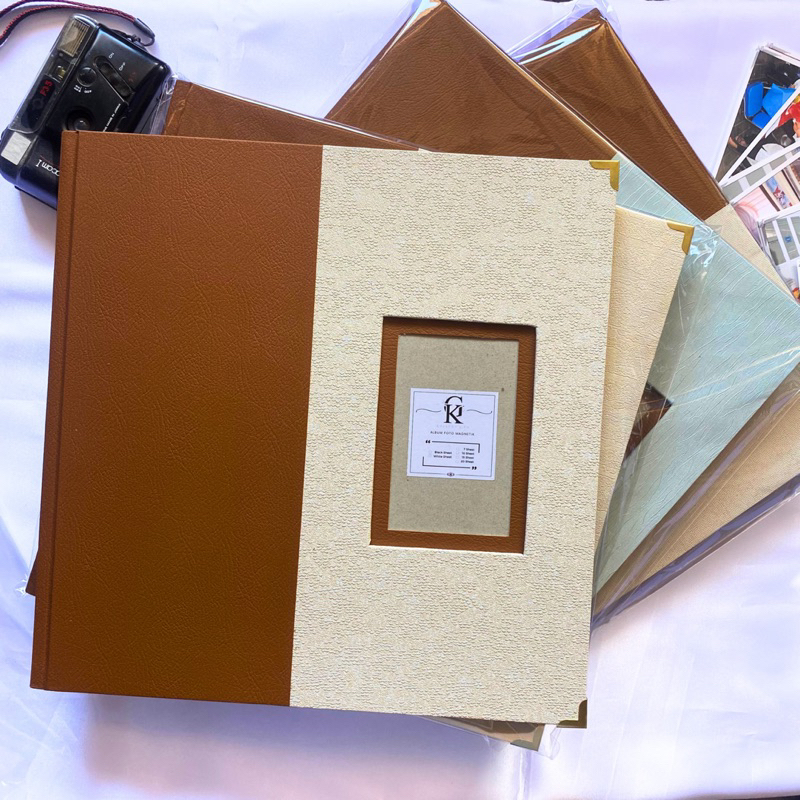 Jual Album Foto magnetik Elegan Klasik”Hardcover premium” | Shopee ...