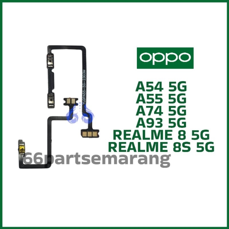 Jual Flexibel Flexible Power On Off Volume Oppo A54 5G / A55 5G / A74 ...