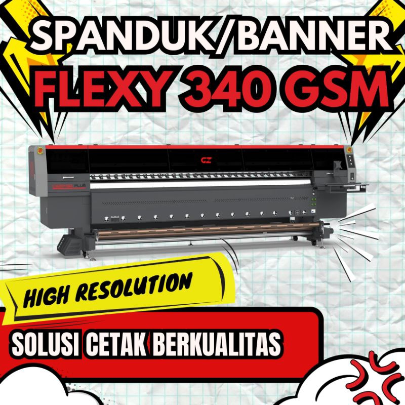 Jual CETAK SPANDUK/ BANNER/ FRONLITE 340gsm BERKUALITAS CEPAT MURAH | Shopee Indonesia