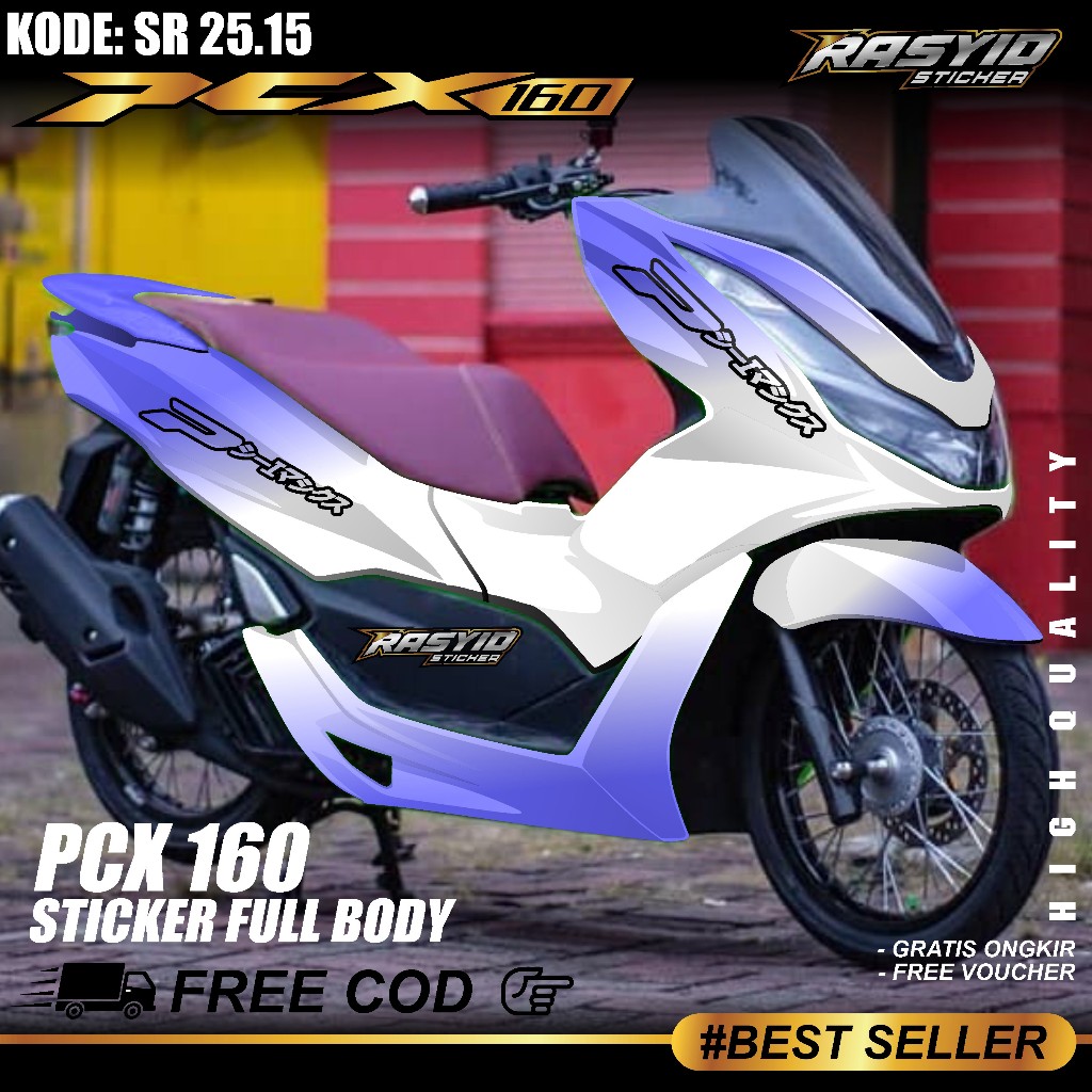Jual COD Sticker Decal Full Body Honda Cbs Abs 160 Tahun 160 2021 2022 ...