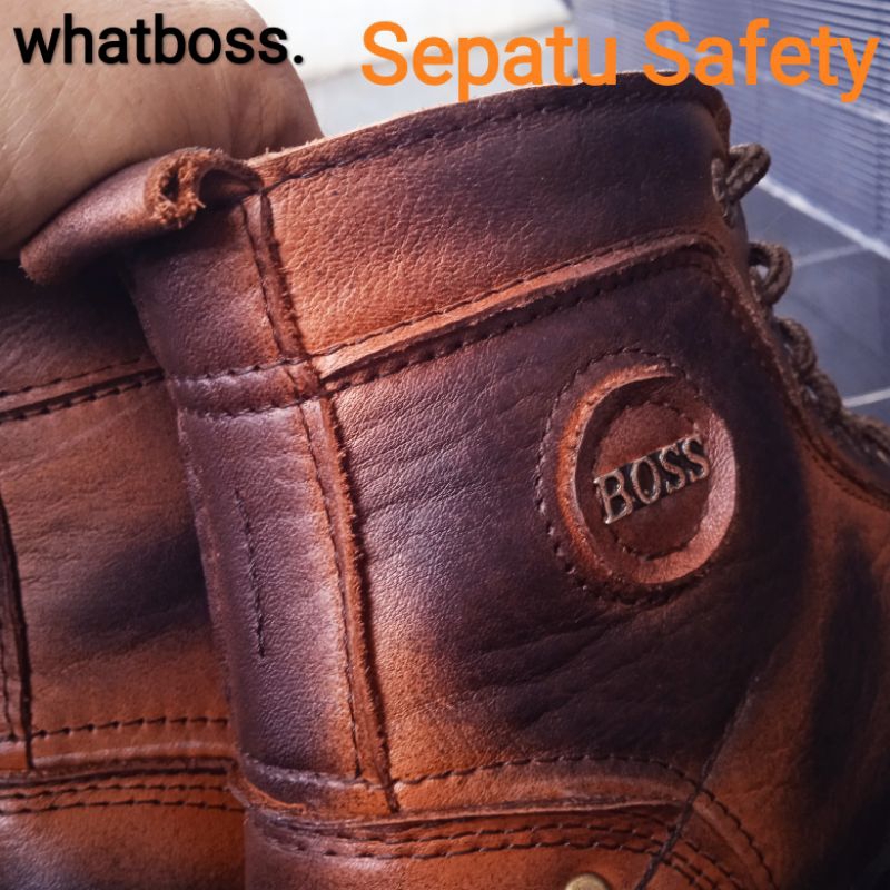 Jual sepatu kulit asli premium original sepatuboots pria Boots Kulit ...