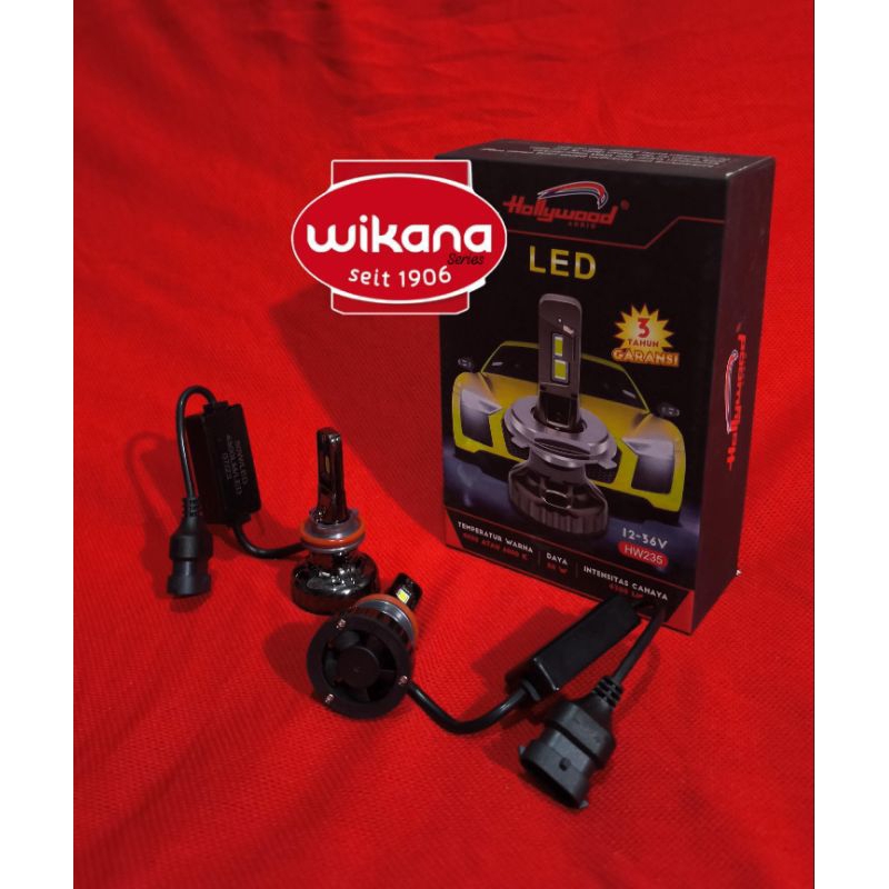 Jual Lampu LED H8/H11 Hollywood Series Seri Tinggi 1 Collor Good Wikana ...