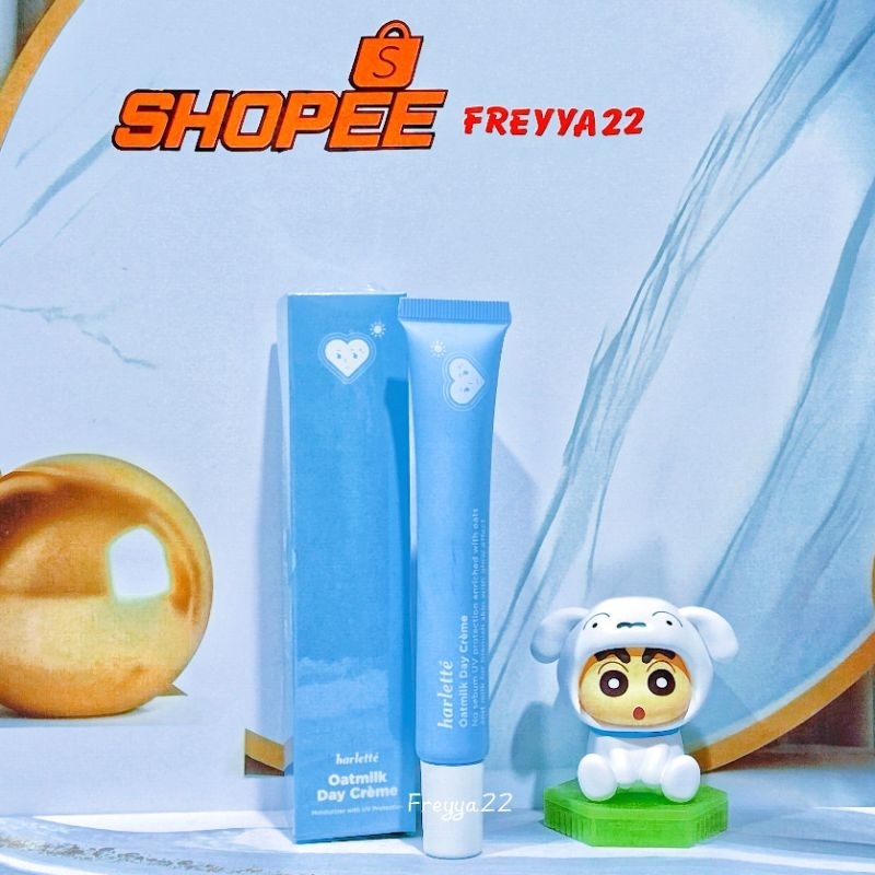 Jual Harlette Day Cream Oatmilk SPF 15 - 25gr [SALE!! ] | Shopee Indonesia