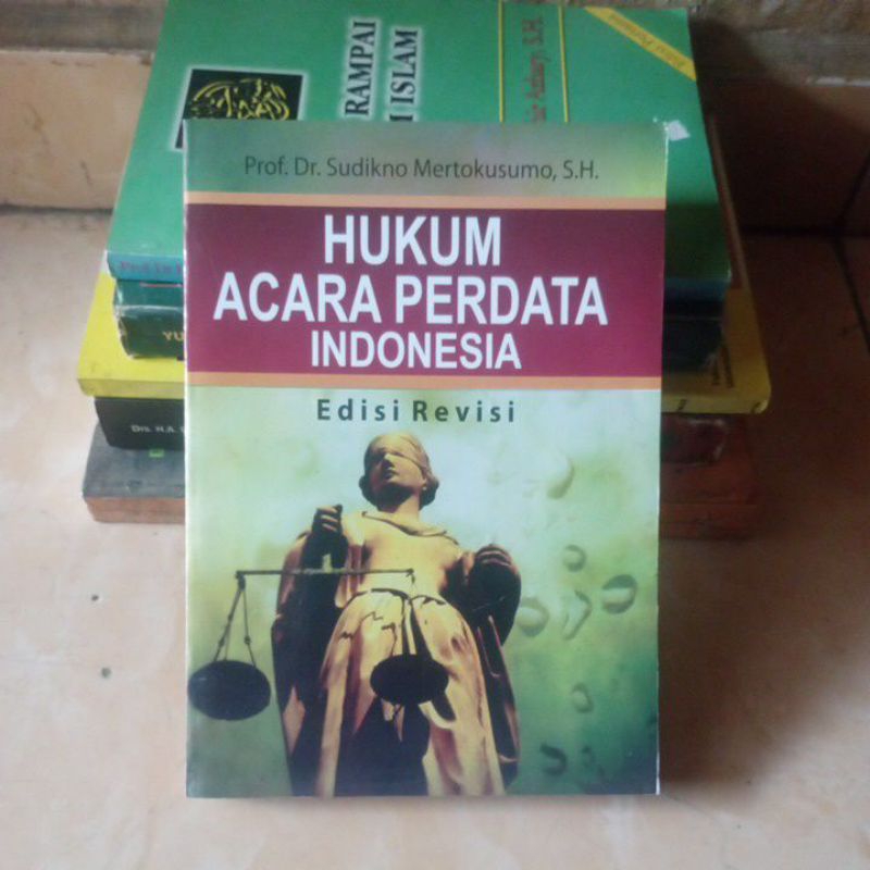 Jual Hukum Acara Perdata Indonesia edisi revisi oleh Prof Dr Sudikno Mertokusumo Cahaya Atma ...