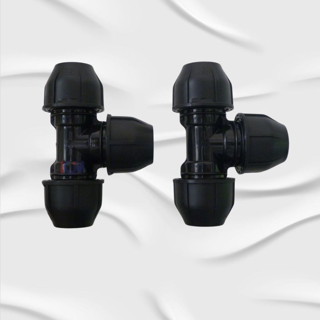 Jual Tee Pipa HDPE Compression 3/4 inch (25mm) | Shopee Indonesia