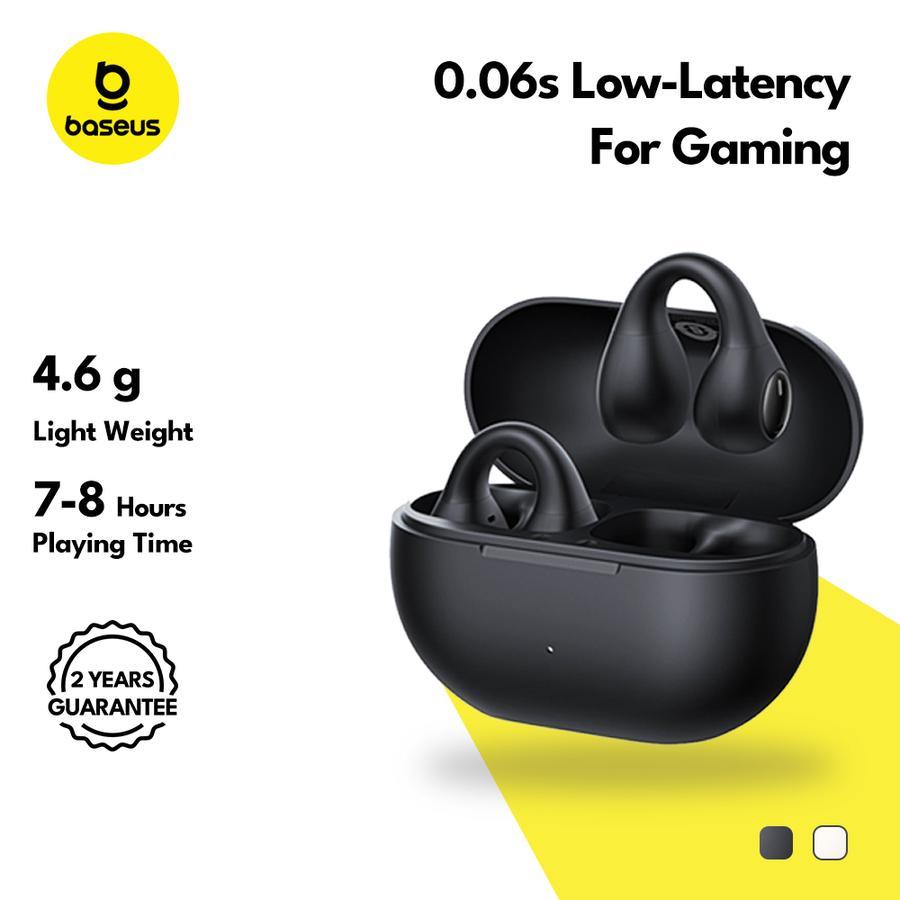 Jual Baseus Bass 15 Clip Open-Ear True Wireless Earphone Bluetooth ...