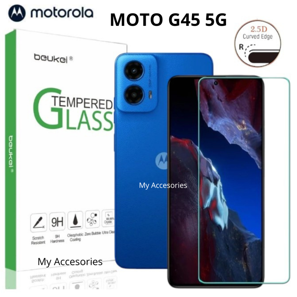 Jual ORIGINAL Tempered Glass UPGRADEFIT CLEAR MOTO G45 5G / G86 POWER ...