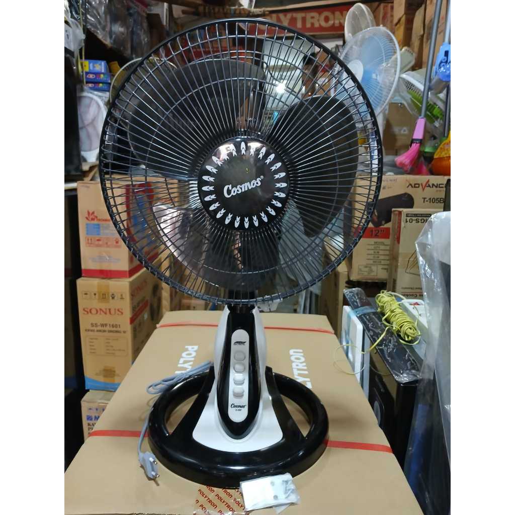 Jual Kipas Angin 2 IN 1 Cosmos 12 DSF - Meja/Duduk dan Dinding Ukuran ...