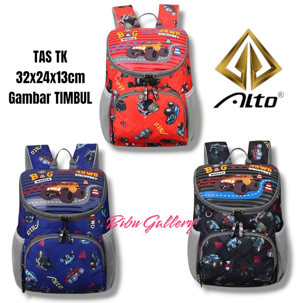 Jual Tas TK Alto Big Wheels 4xwd 43677 Ransel Backpack Anak Laki Laki ...