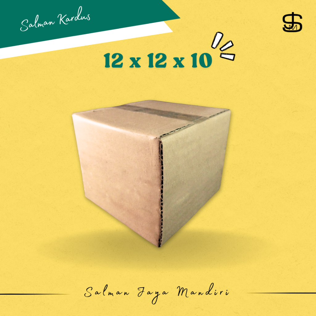 Jual Kardus Packing | Kardus Ukuran 12 x 12 x 10 cm | Shopee Indonesia
