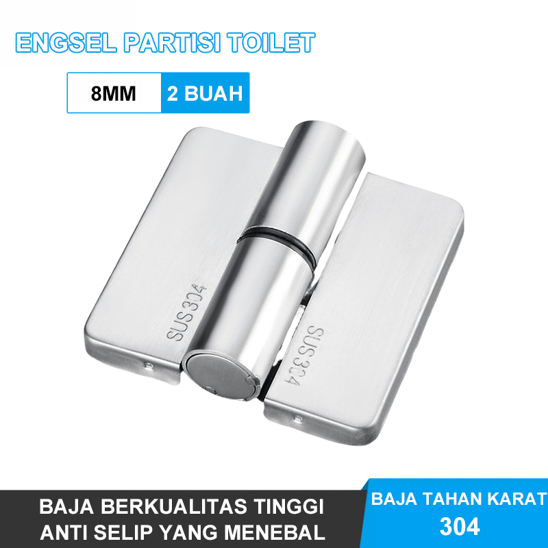 Jual ENGSEL KUBIKAL TOILET BAJA TAHAN KARAT 304 /ENGSEL PARTISI ...