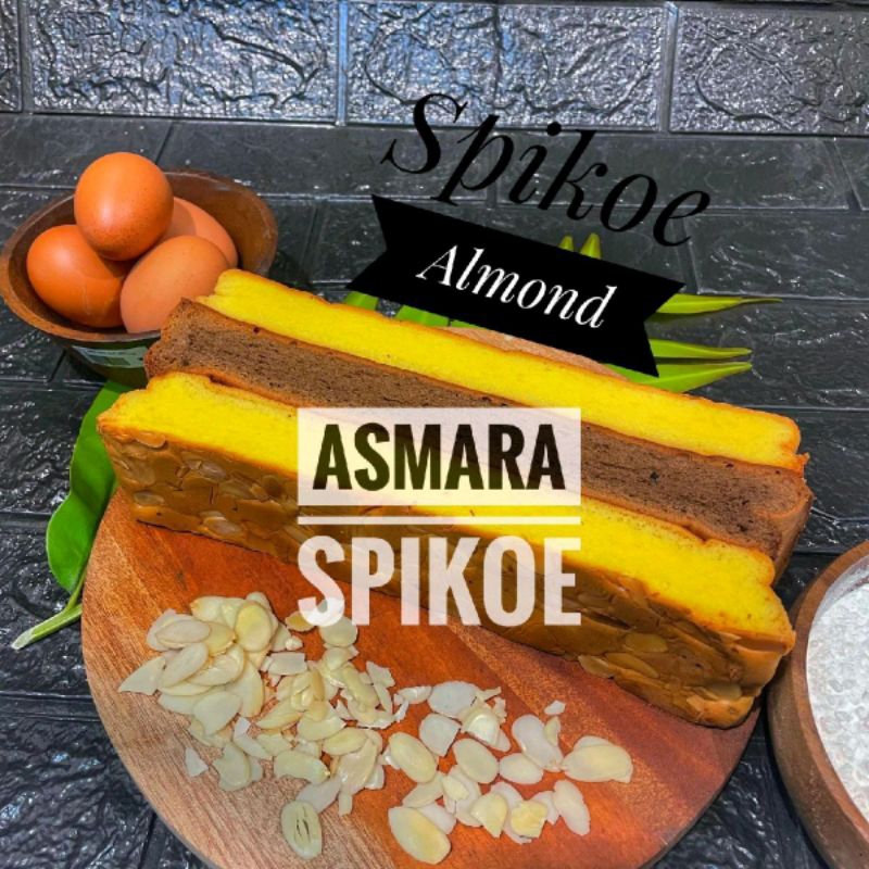 Jual Spikoe kue surabaya lapis ALMOND enak | Shopee Indonesia