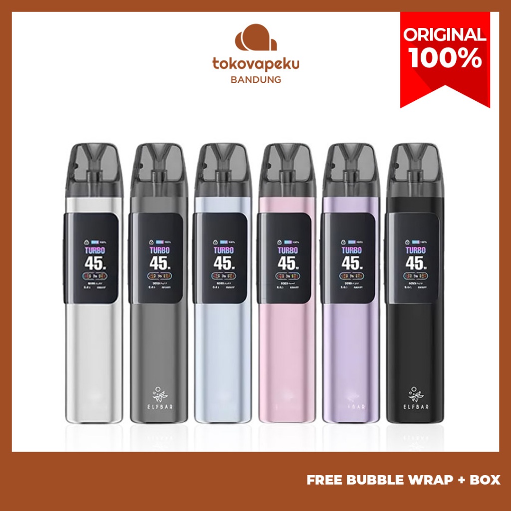 Jual ELF X PRO POD KIT 1000MAH POD ELF X PRO 30W ORIGINAL by ELF BAR ...