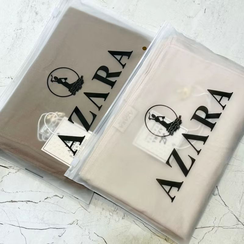 Jual [COD] HIJAB SEGIEMPAT PARIS PREMIUM POLOS ORIGINAL AZARA LOGO AZ ...