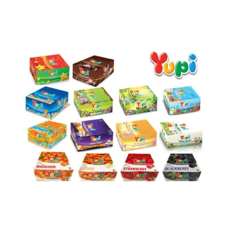 Jual [BOX/PACK] GROSIR PERMEN YUPI ALL VARIAN BOX ISI 24 PCS | YUPI ...