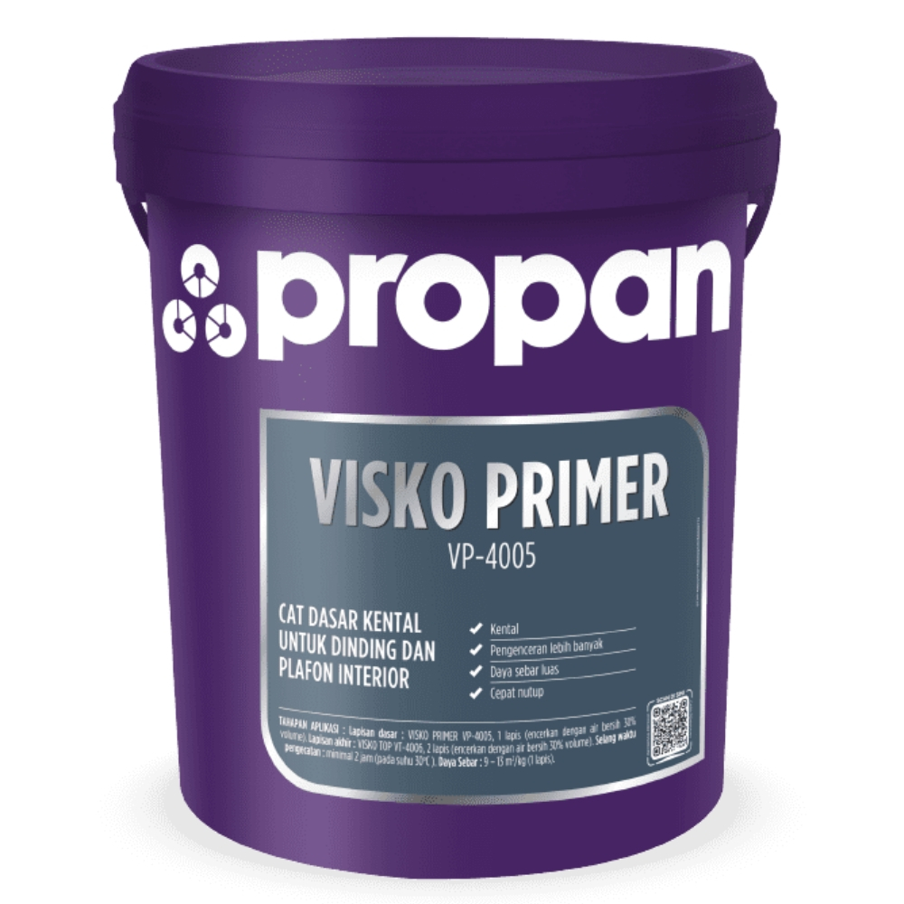 Jual PROPAN VISKO PRIMER VP-4005 Cat Dasar Dinding & Plafon Interior 21 ...