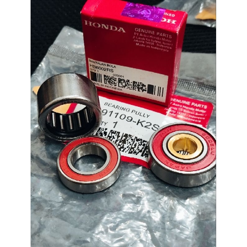 Jual Bearing bambu pully K2S+Bearing cvt honda pcx 160 stylo 160 vario ...