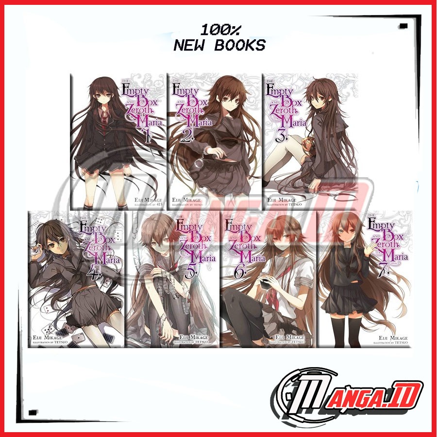 Jual Light novel The Empty Box and Zeroth Maria 7 book series (english ...