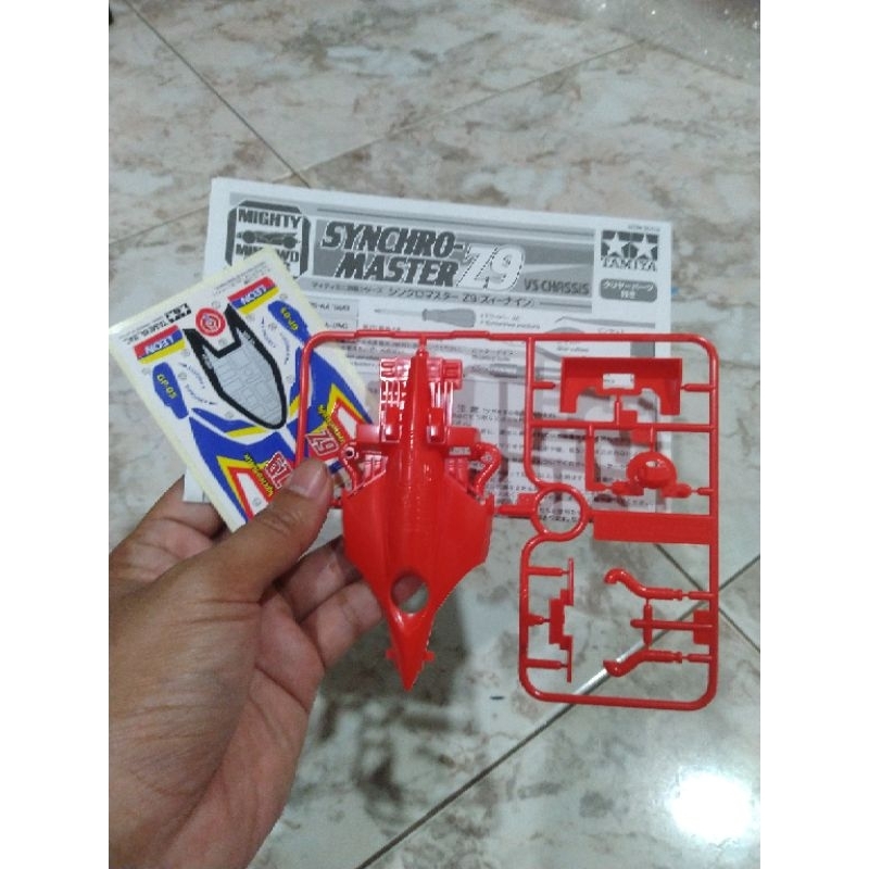 Jual BODY TAMIYA SYNCHRO MASTER Z9 RED ORIGINAL TAMIYA | Shopee Indonesia