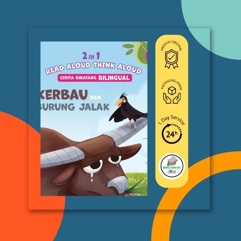 Jual Buku 2 in 1 Read Aloud, Think Aloud, Cerita Binatang Bilingual ...