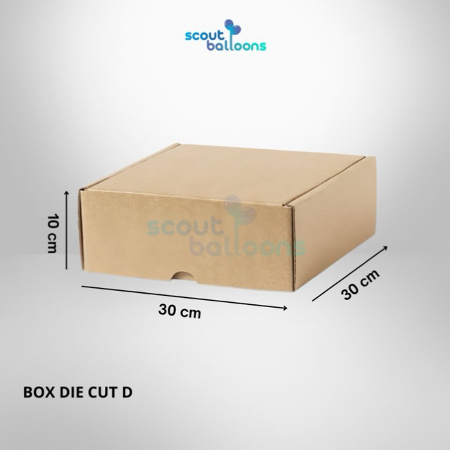 Jual Dus Die Cut D 30x30x10 Dus / Box Kado / Box Hampers / Kotak ...