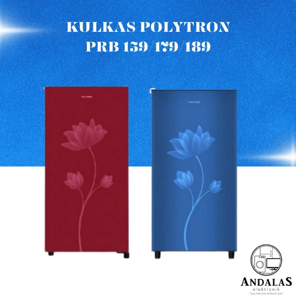 Jual Kulkas 1 Pintu Polytron 180 Liter PRB-189B/R / PRB-189 179 PRB 179 ...
