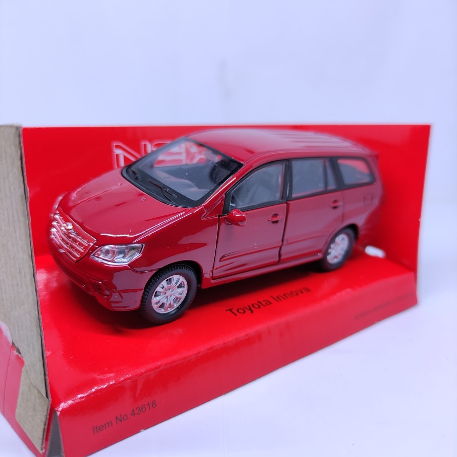 Jual DIECAST MINIATUR MOBIL TOYOTA KIJANG INNOVA INOVA MERAH MOBILAN ...