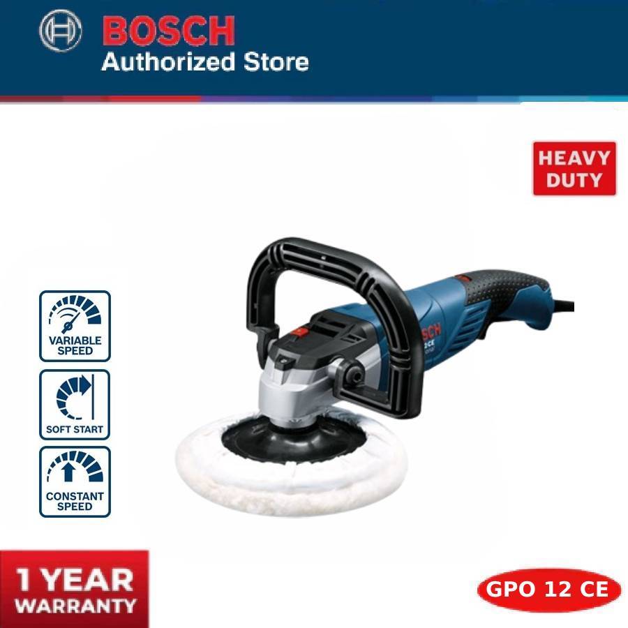 Jual Bosch Angle Polisher / Mesin Poles Listrik 180mm 1250Watt GPO 12 ...