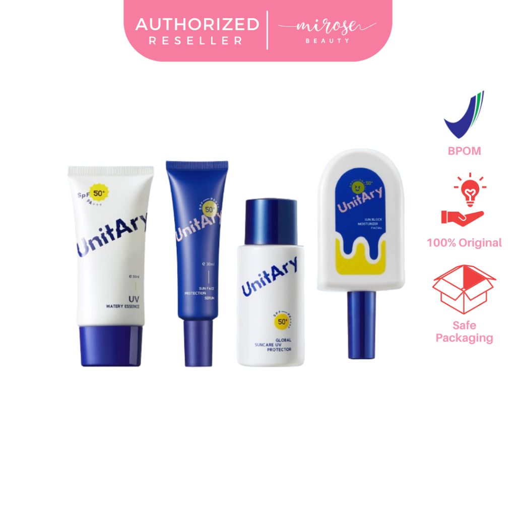 Jual UNITARY Sunscreen SPF 50 - Global Suncare UV | UV Watery | Sun ...