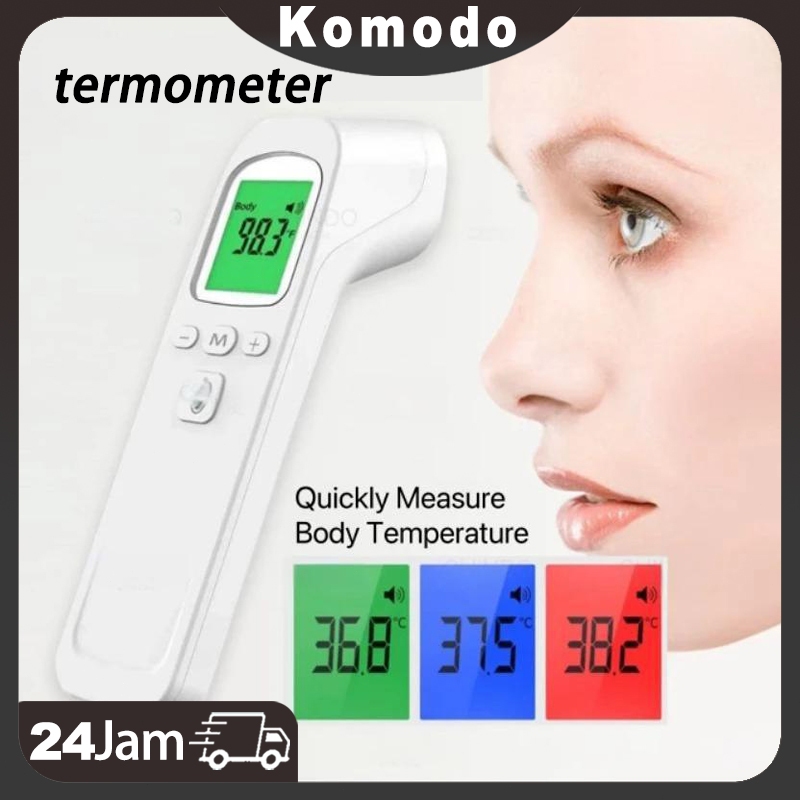 Jual Thermogun Termometer Suhu Tubuh Digital Termometer Inframerah ...