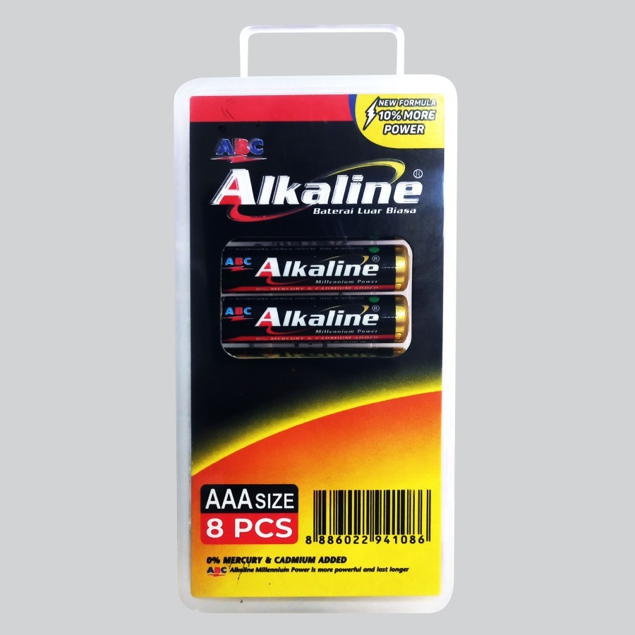 Jual Baterai Abc Alkaline AAA isi 8 / Baterai alkaline AAA isi 8 ...