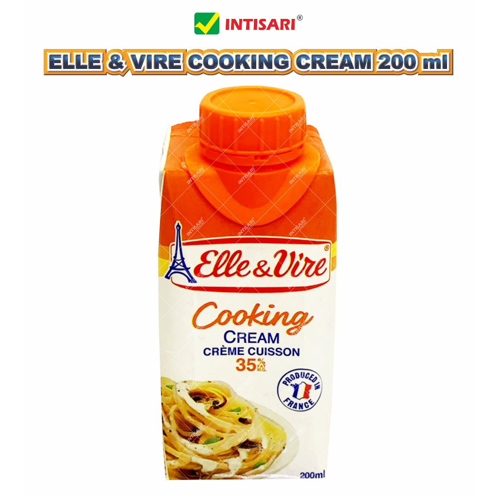 Jual ELLE & VIRE COOKING CREAM 200 ml | Shopee Indonesia