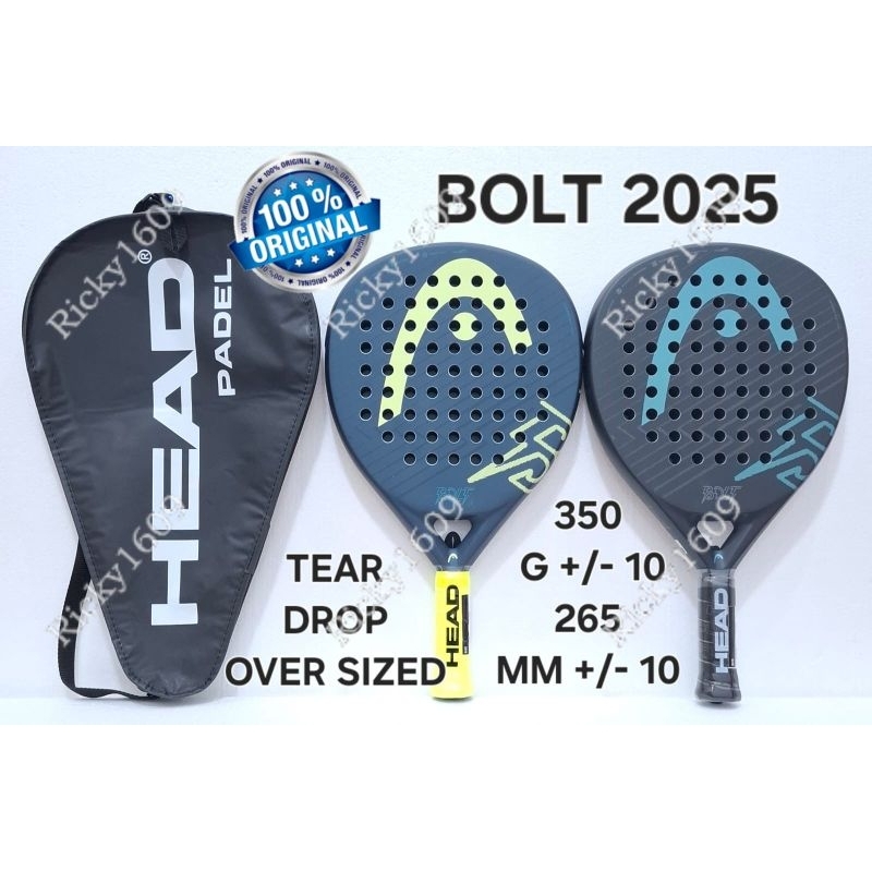 Jual HEAD PADEL RACKET BOLT 2025 / RAKET PADEL HEAD BOLT 2025 ...