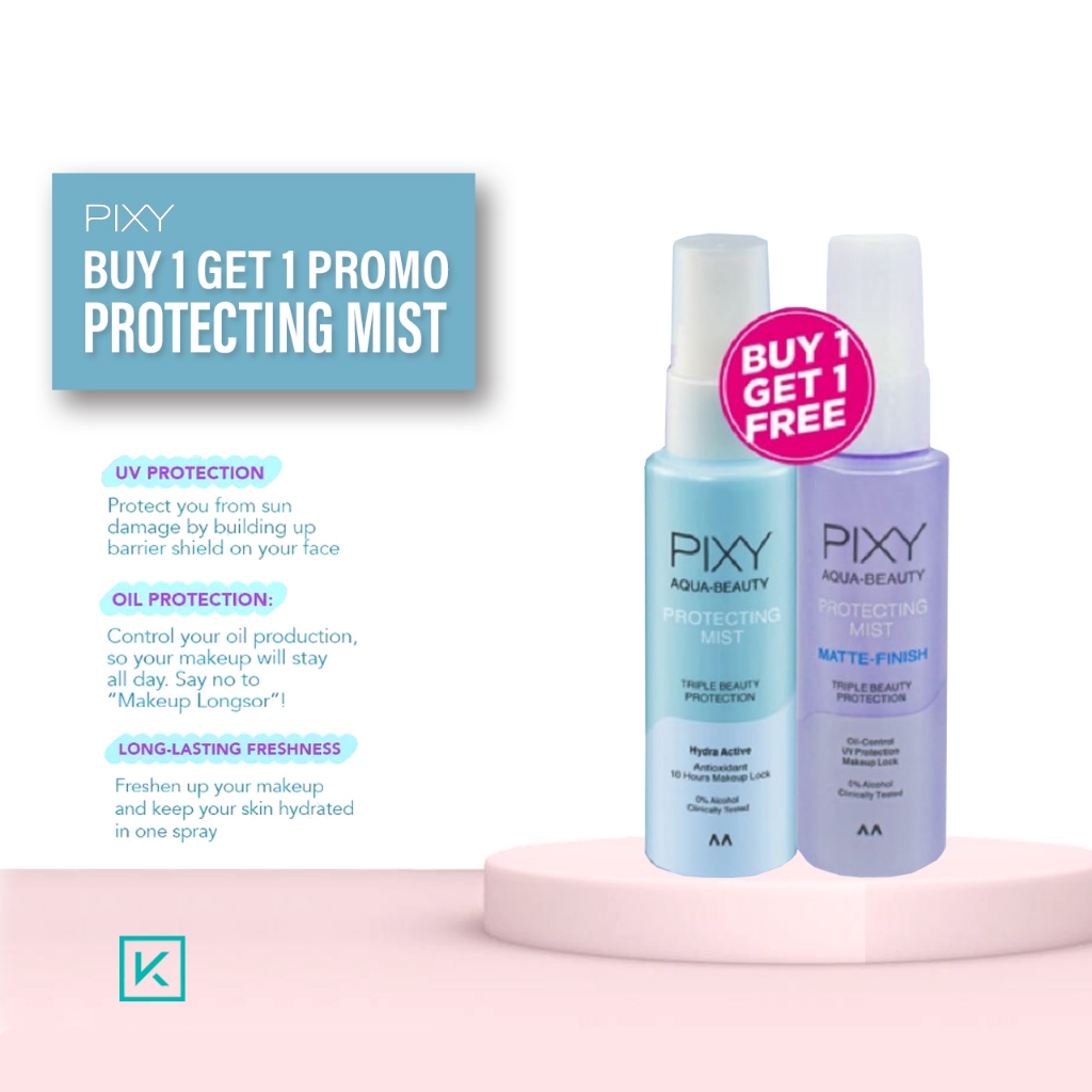 Jual Pixy Buy 1 Get 1 Free Promo Pixy Aqua Beauty Protecting Mist ...