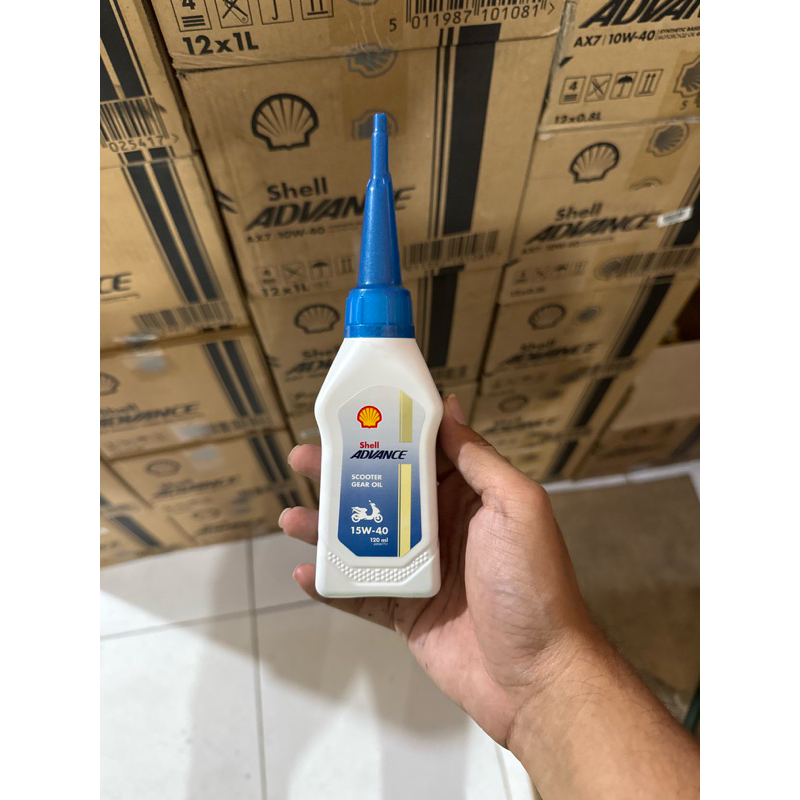 Jual Oli Gardan Shell 120mL. Shell advance gear oil | Shopee Indonesia