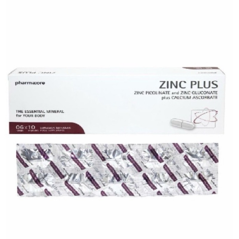 Jual Zinc Plus Membantu Memenuhi Kebutuhan Zinc (10 Kapsul) | Shopee ...