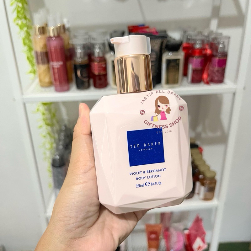Jual TED BAKER BODY LOTION VIOLET & BERGAMOT 250ml | Shopee Indonesia